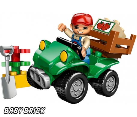 LEGO DUPLO 5645 - Фермерский квадроцикл LEGO - купить конструктор