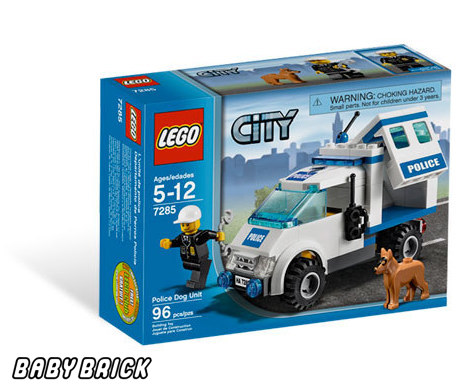 LEGO City 7285 - Полицейский наряд и служебная собака LEGO - купить ...