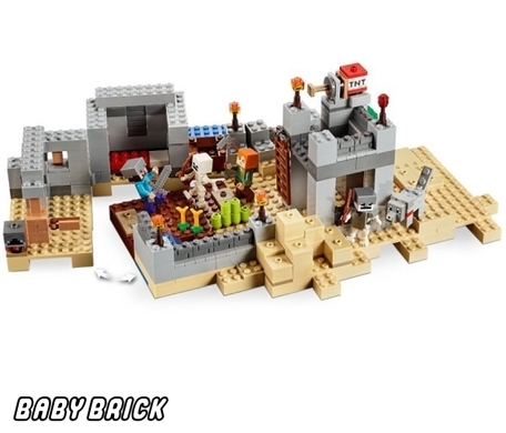 Конструктор LEGO Minecraft Пустынная застава (LEGO 21121)
