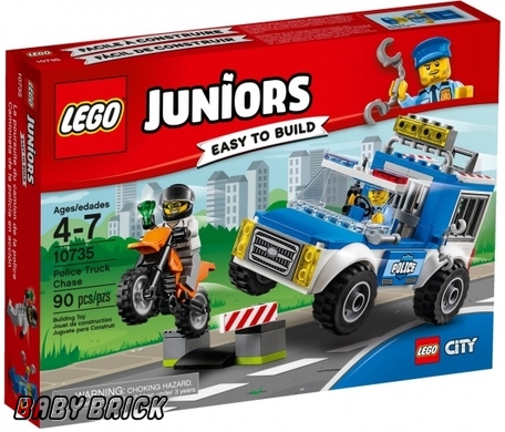 Конструктор LEGO Juniors Погоня на полицейском грузовике (LEGO 10735)