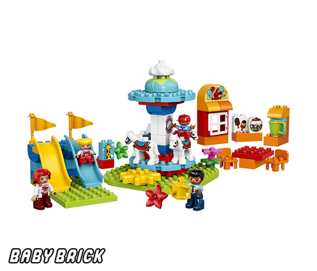 LEGO DUPLO 10841 Семейный парк аттракционов
