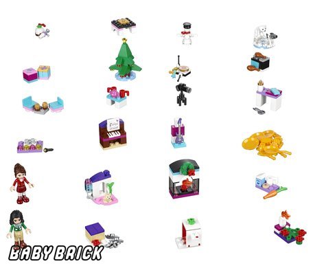 LEGO Friends 41131 Новогодний календарь LEGO Friends 2016
