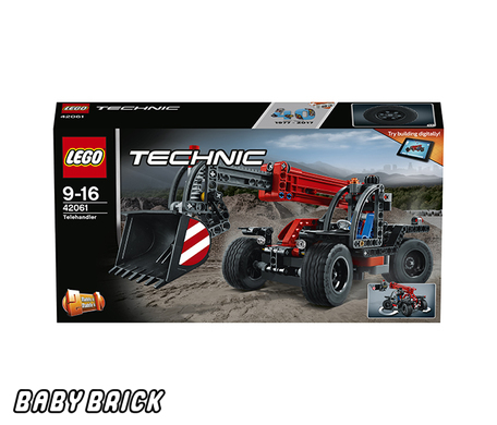 Конструктор LEGO Technic Телескопический погрузчик (LEGO 42061)