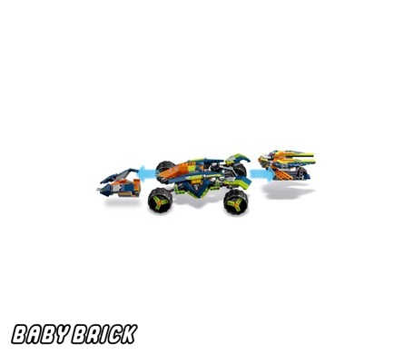 Конструктор LEGO Nexo Knights Вездеход Аарона 4x4 (LEGO 70355)