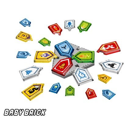 LEGO Нексо Найтс 70372 Комбо Силы, Щиты