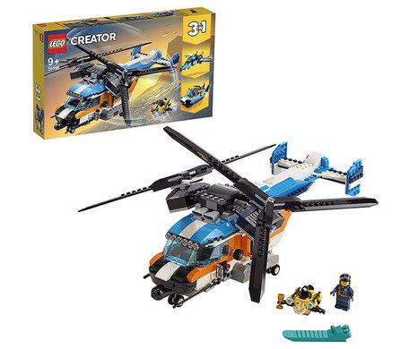 Конструктор LEGO Creator Двухроторный вертолёт (LEGO 31096)