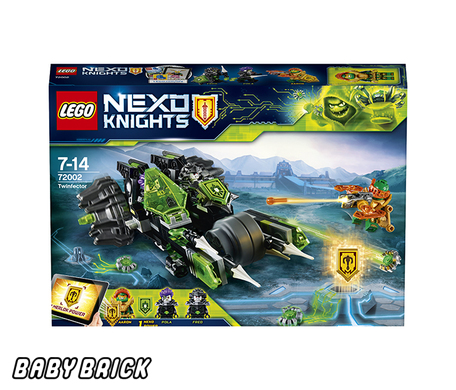LEGO Nexo Knights 72002 Боевая машина близнецов