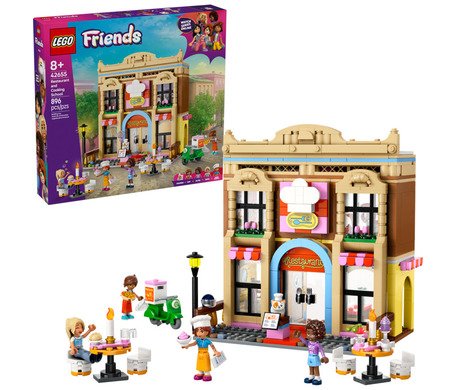Конструктор LEGO Friends 42655 Ресторан и кулинарная школа
