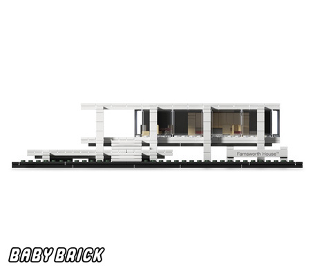 Farnsworth House Lego