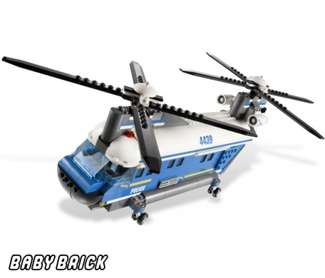 Конструктор LEGO City Полицейский грузовой вертолет (LEGO 4439)