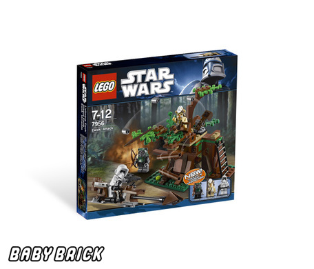 LEGO Star Wars 7956 - Атака Эвоков LEGO - купить конструктор
