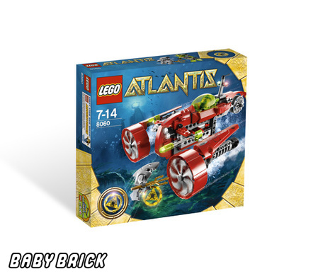 LEGO Атлантис 8060 - Субмарина Тайфун Турбо LEGO - купить конструктор