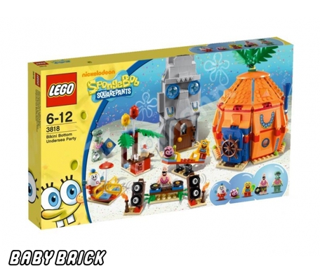 LEGO Спанч Боб 3818 - Подводная вечеринка в Бикини Боттом LEGO - купить ...