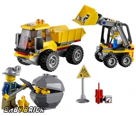 Конструктор LEGO City Погрузчик и самосвал (LEGO 4201)