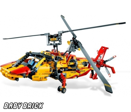 LEGO Technic 9396 - Грузовой вертолет кран LEGO - купить конструктор