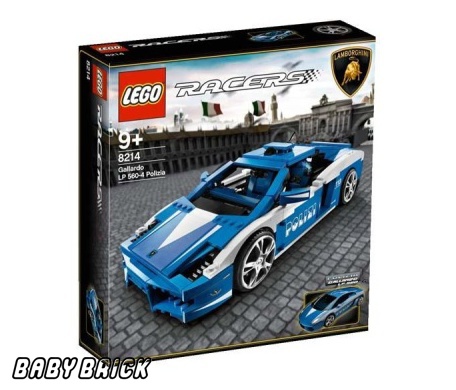 LEGO Гонки 8214 - Полицейская машина Ламборджини LEGO - купить конструктор