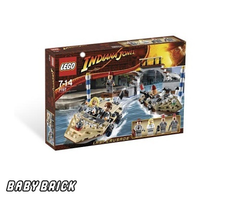 LEGO Индиана Джонс 7197 - Погоня на канале в Венеции LEGO - купить ...