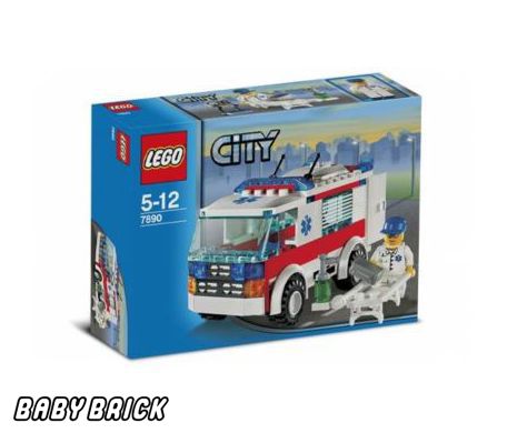LEGO City 7890 - Скорая помощь LEGO - купить конструктор