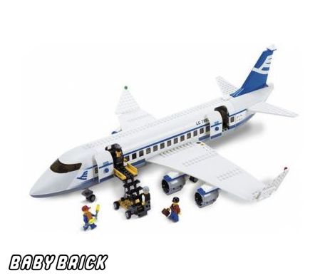 LEGO City 7893 - Пассажирский самолет LEGO - купить конструктор