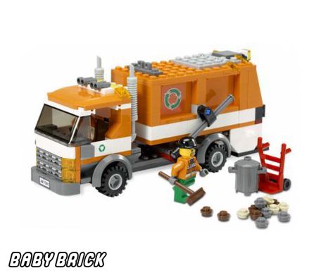 LEGO City 7991 - Мусоровоз LEGO - купить конструктор
