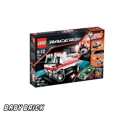 LEGO Гонки 8184 - Спортивный грузовик на радиоуправлении: Сдвоенный ...