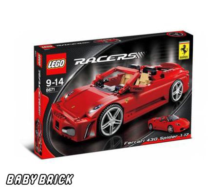 LEGO Гонки 8671 - Феррари 430 Спайдер 1:17 LEGO - купить конструктор