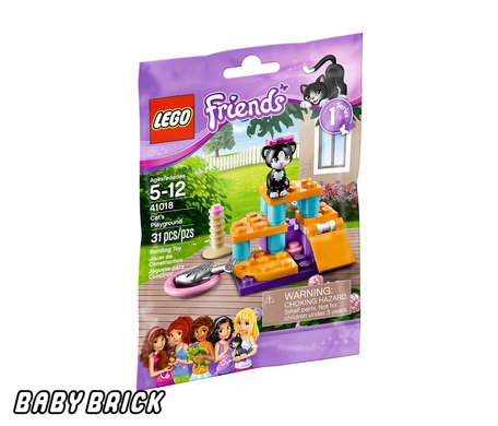 LEGO Friends 41018 - Кошка на прогулке LEGO - купить конструктор