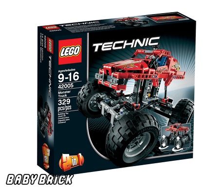 Конструктор LEGO Technic Монстрогрузовик (LEGO 42005)