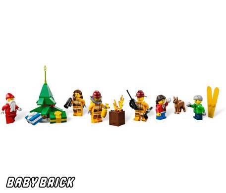 LEGO City 4428 - Новогодний календарь 2012 года LEGO - купить конструктор