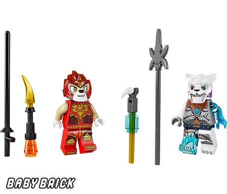 LEGO Чима 70156 - Лед против Пламени LEGO - купить конструктор