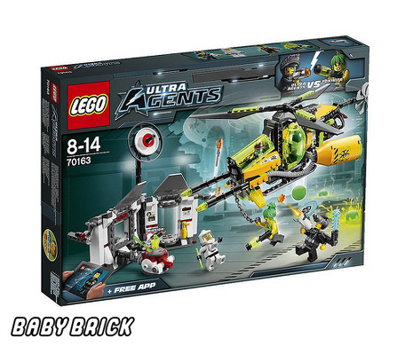 Конструктор LEGO Ultra Agents Ядовитое происшествие (LEGO 70163)