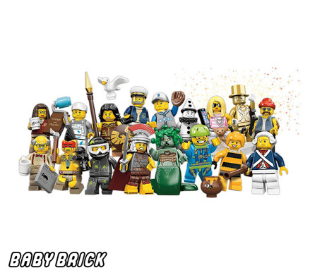 LEGO 71001 КОМПЛЕКТ из 16 минифигур 10 серии LEGO - купить конструктор