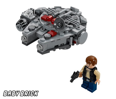 LEGO Star Wars 75030 - Мини-модель Сокол Тысячелетия LEGO - купить ...