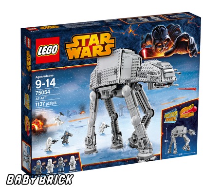 LEGO Star Wars 75054 Вездеходный Бронированный Транспорт AT-AT