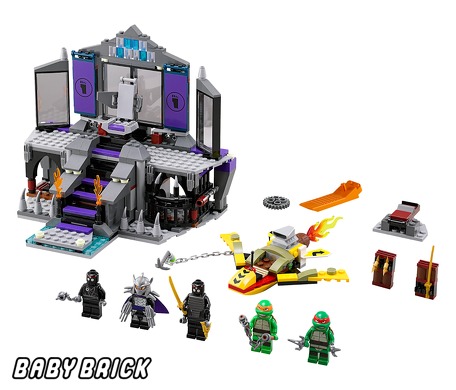 LEGO Черепашки Ниндзя 79122 - Спасение из логова Шреддера LEGO - купить ...