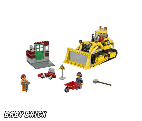 Конструктор LEGO City Бульдозер (LEGO 60074)