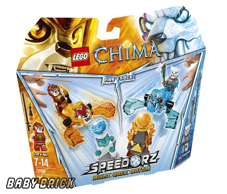 LEGO Чима 70156 - Лед против Пламени LEGO - купить конструктор