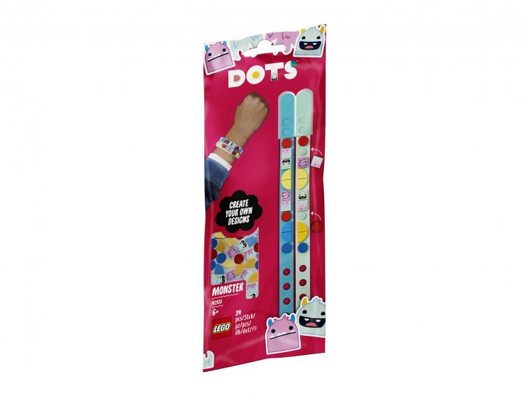 Конструктор LEGO DOTS 41923 Браслет «Монстры»