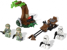 LEGO Star Wars 9489 - Эндорские повстанцы против имперского солдата ...