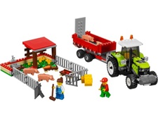 LEGO City 7684 - Свиноферма и трактор LEGO - купить конструктор